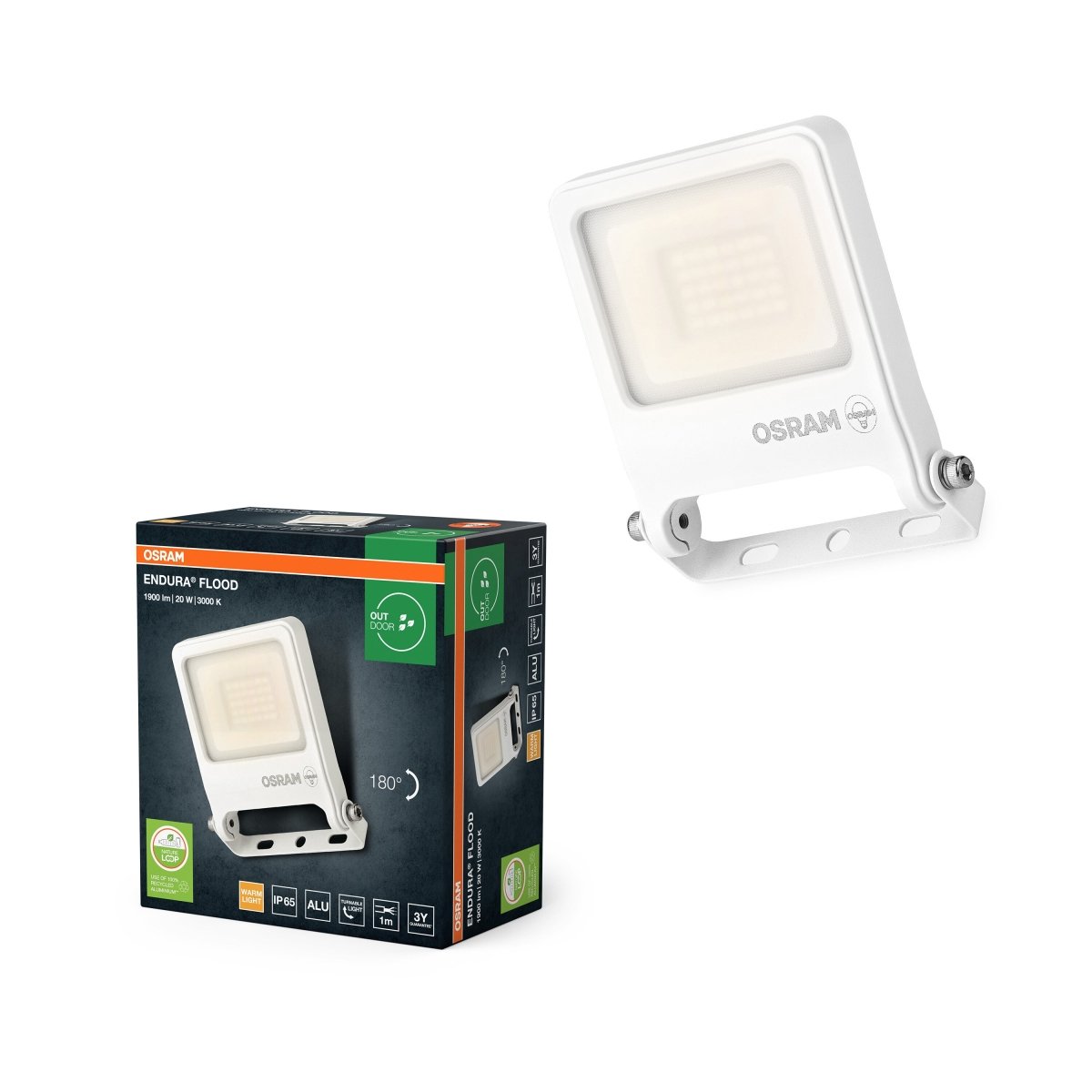 LED ENDURA Flood Warm White PCR, 3000K|E-shop LEDVANCE – Poland ...