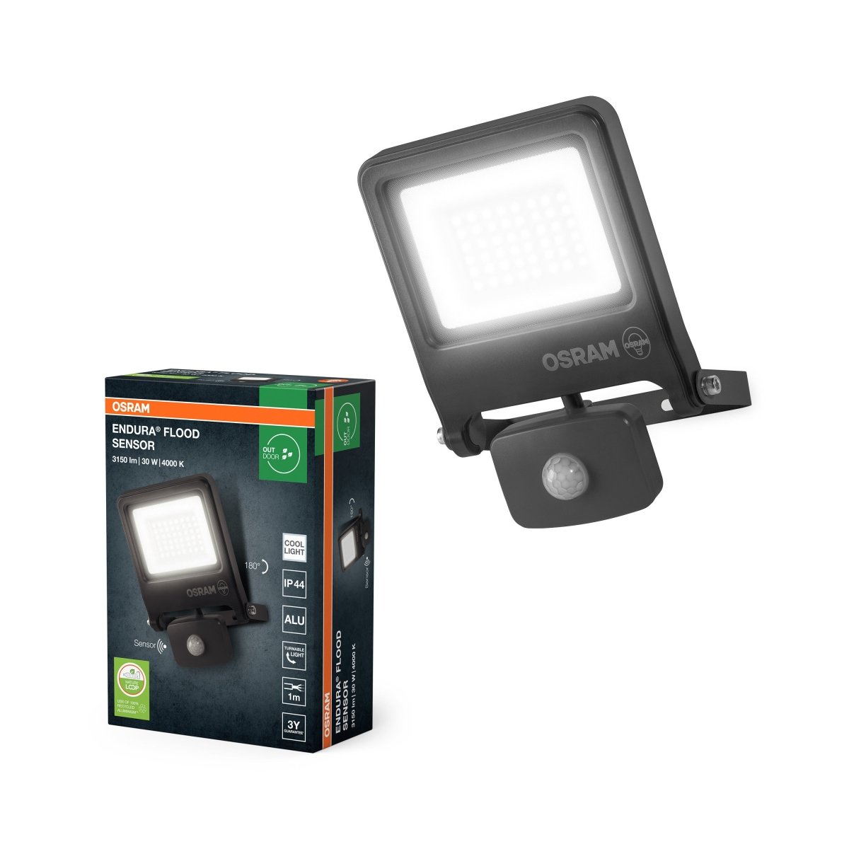 LED ENDURA Flood Sensor Cool White PCR|E-shop LEDVANCE – Poland ...