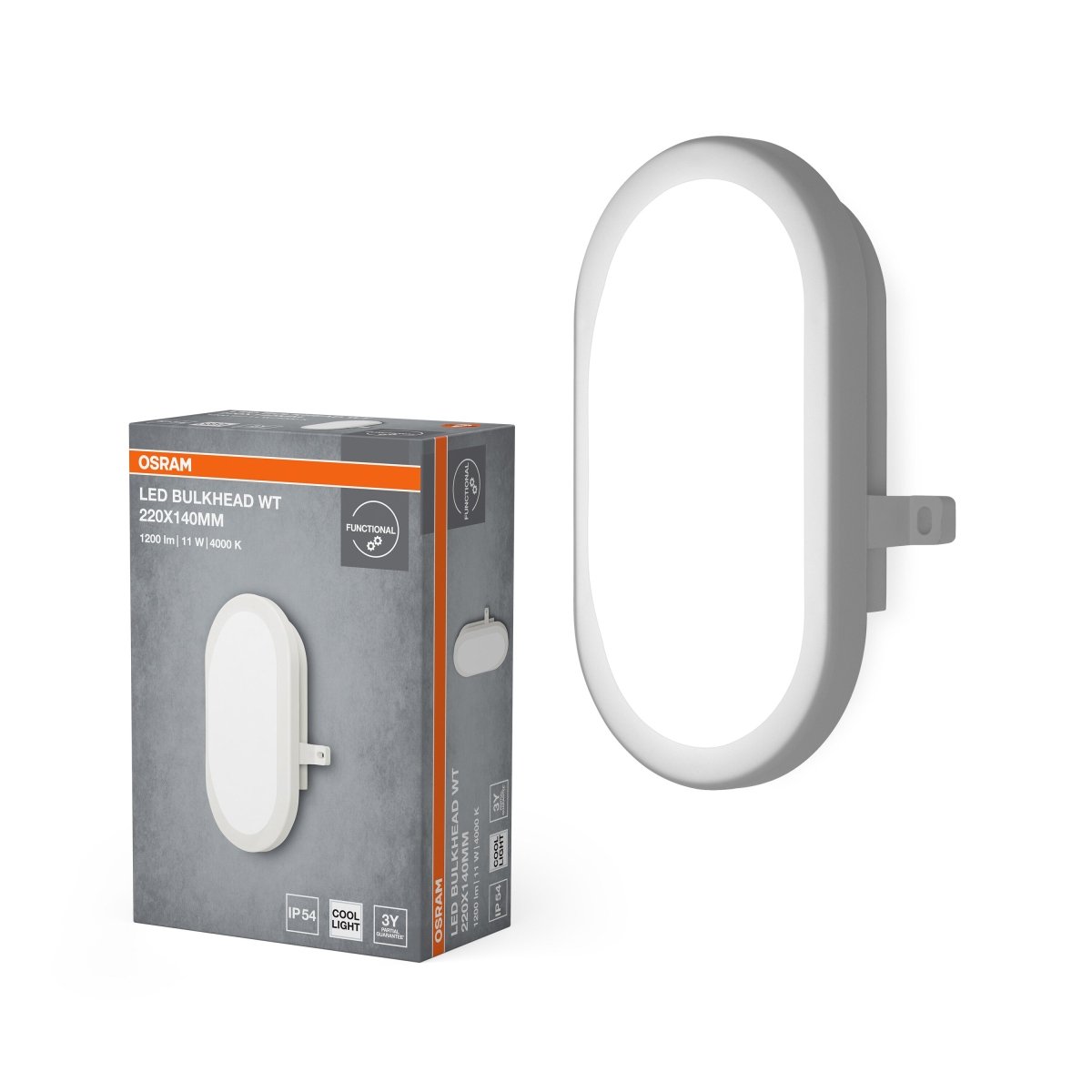 LED BULKHEAD, 4000 K|E-shop LEDVANCE – Poland LEDVANCE e-shop